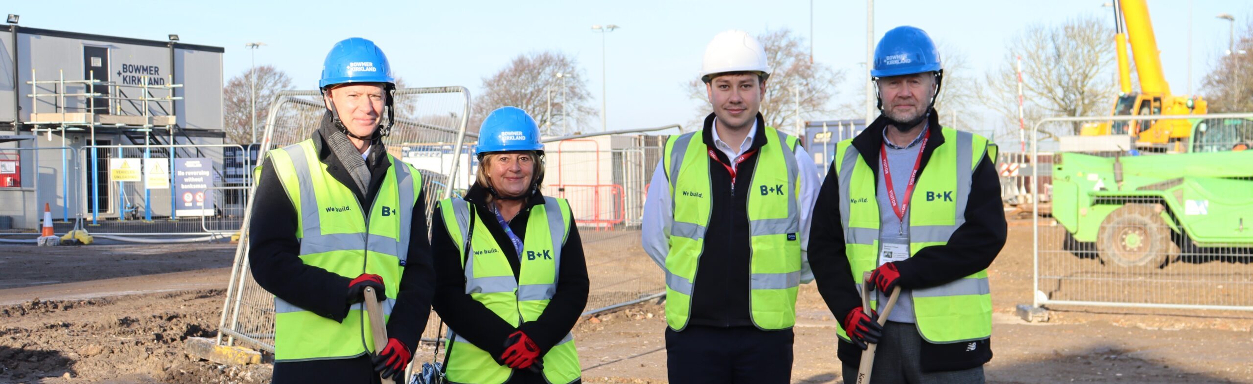 Sawston Village College breaks ground on major milestone in DfE school rebuilding programme ...