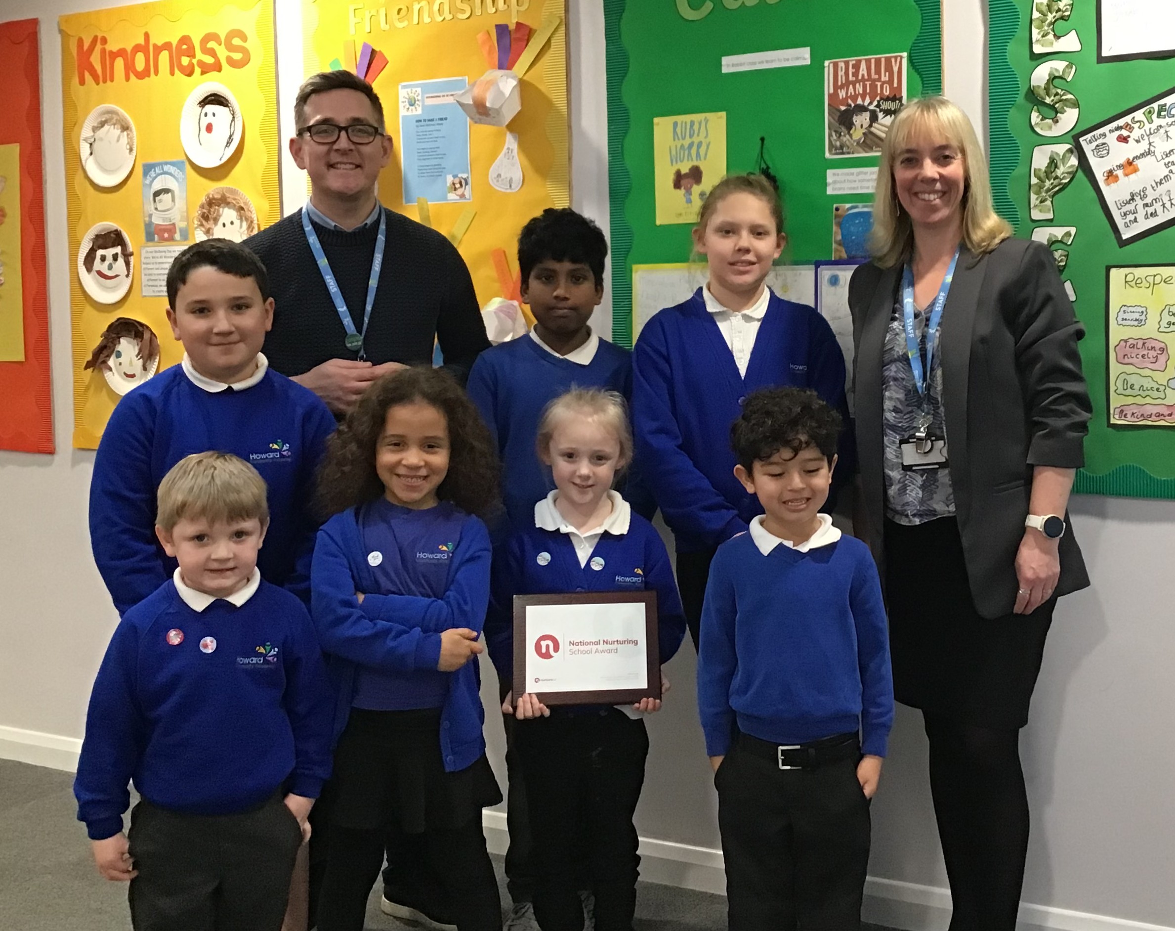 Howard Community Academy recognised with National Nurturing Award ...